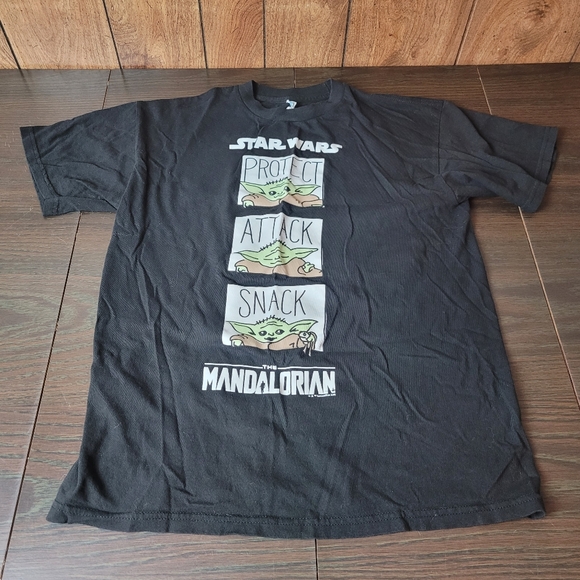 Shirts | Star Wars The Mandalorian Tshirt Snack Attack | Poshmark